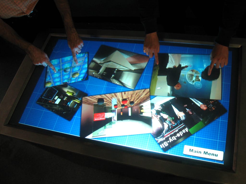 Interactive Multi-Touch Displays and Surface Computing Technology for ...